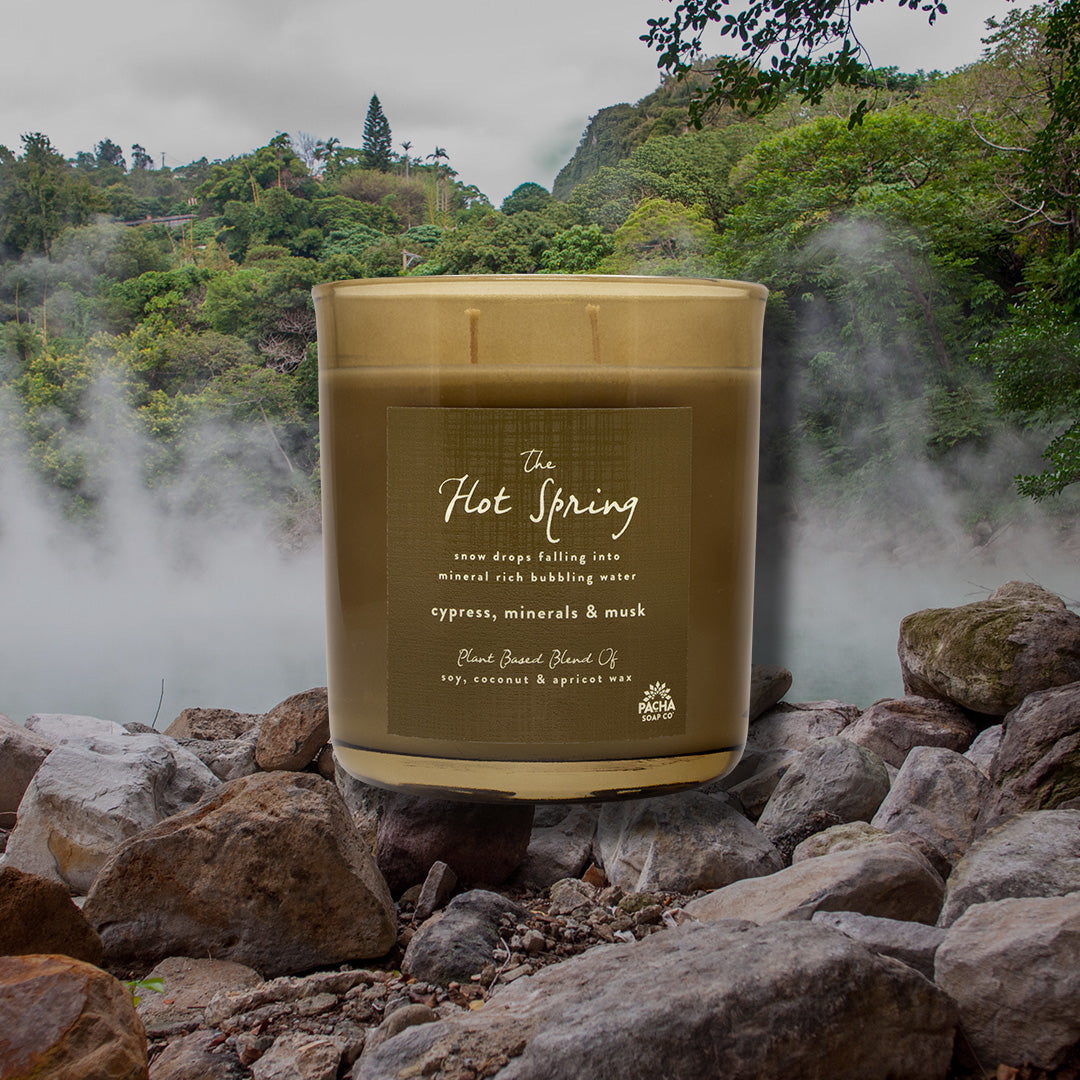 Plant-Based Wax Candle | The Coast | Pacha Soap Co.