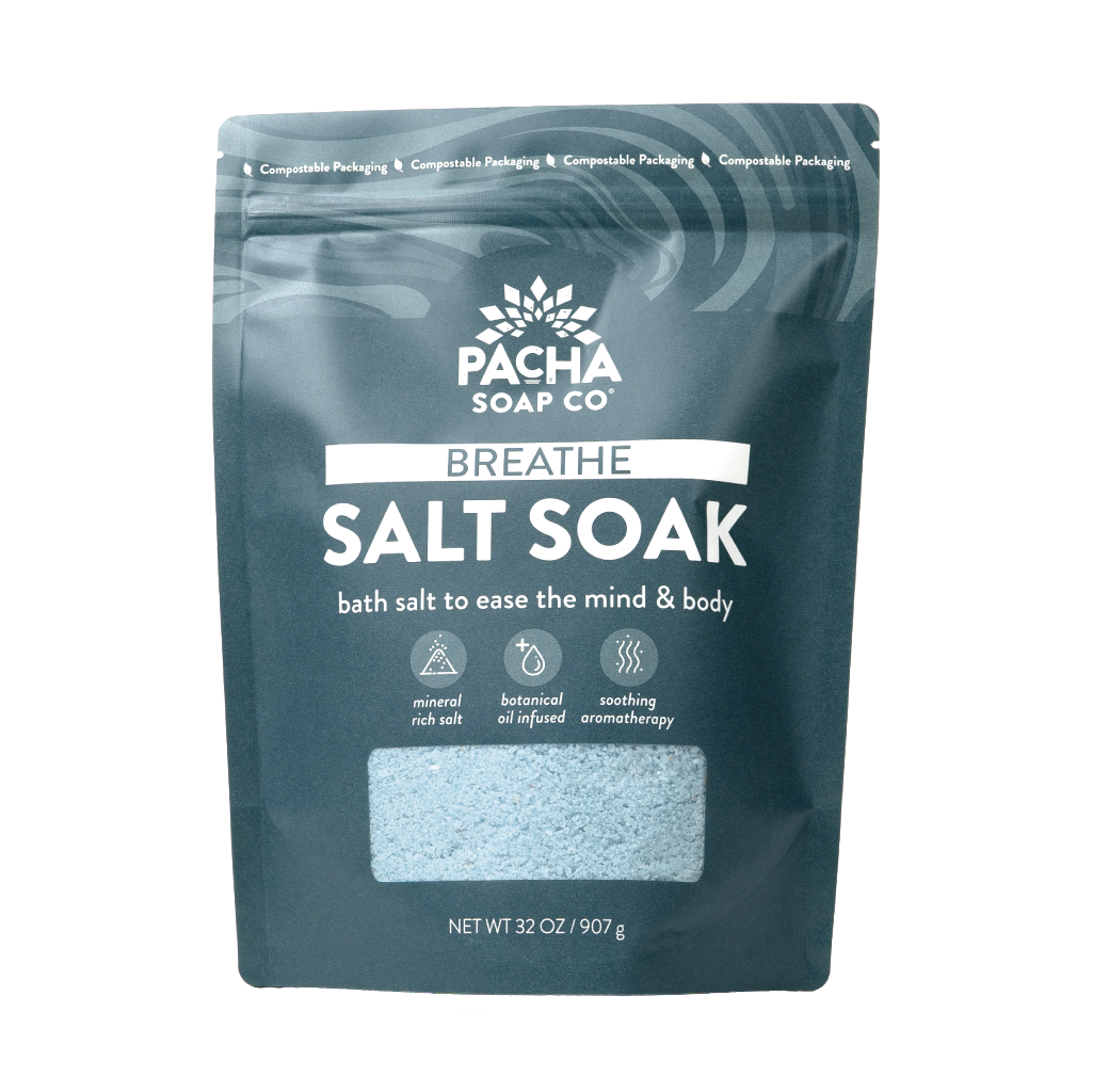 Eucalyptus Bath Salt | Bulk Salt Soak| Pacha Soap Co.